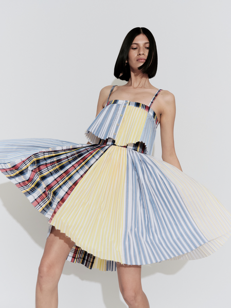 GABRIELA TOP - MIX LINES — Atelier Boutique